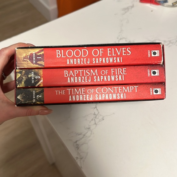 Other | The Witcher Books Set Of 3 | Poshmark